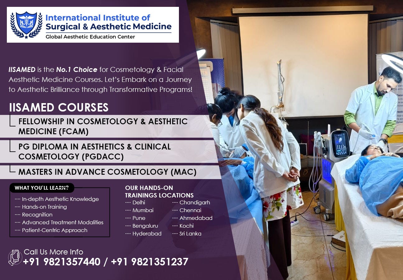 What is Clinical Cosmetology and Why Study It? | by IISAMED | Medium