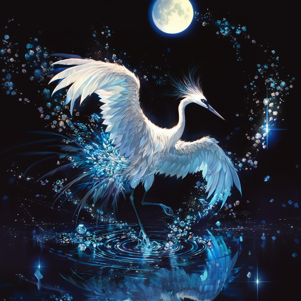 Nine headed Bird Classic Mountains Seas Shan Hai Jing myth Chinese ...