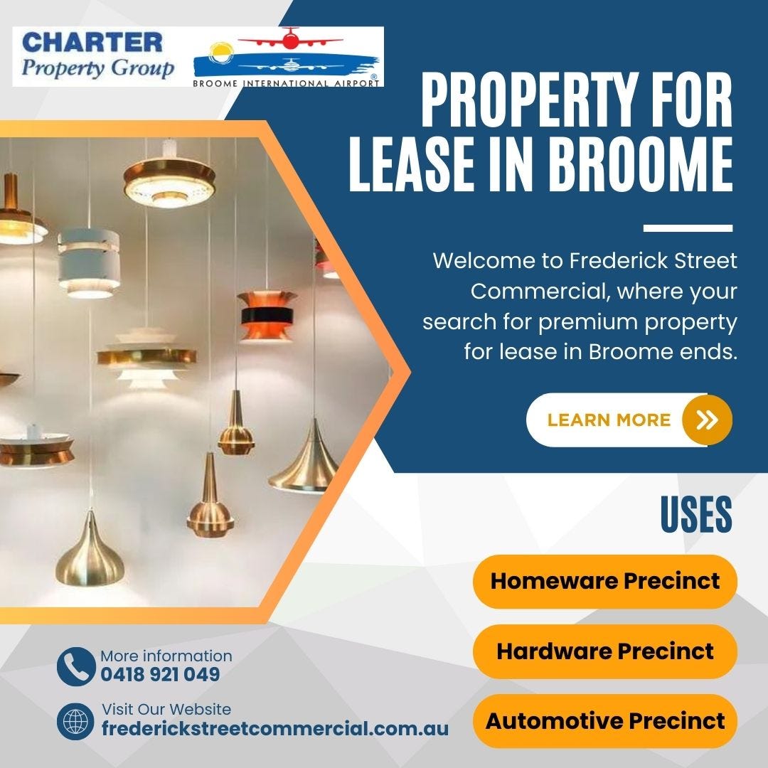 Commercial Properties for Lease in Broome | Frederick Street Commercial ...