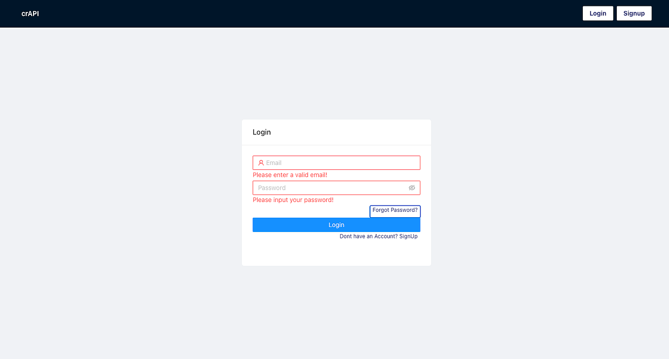 crAPI — Broken Object Level Authorization (BOLA) | by VSec | Medium