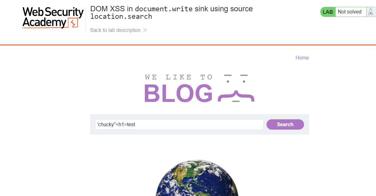 [Portswigger lab writeup]DOM XSS using web messages - chuky - Medium