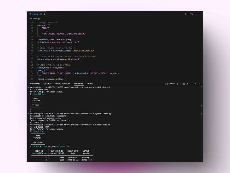 Demoing Duckdb On Jupyter And Docker By Chad Isenberg Data Engineer Things