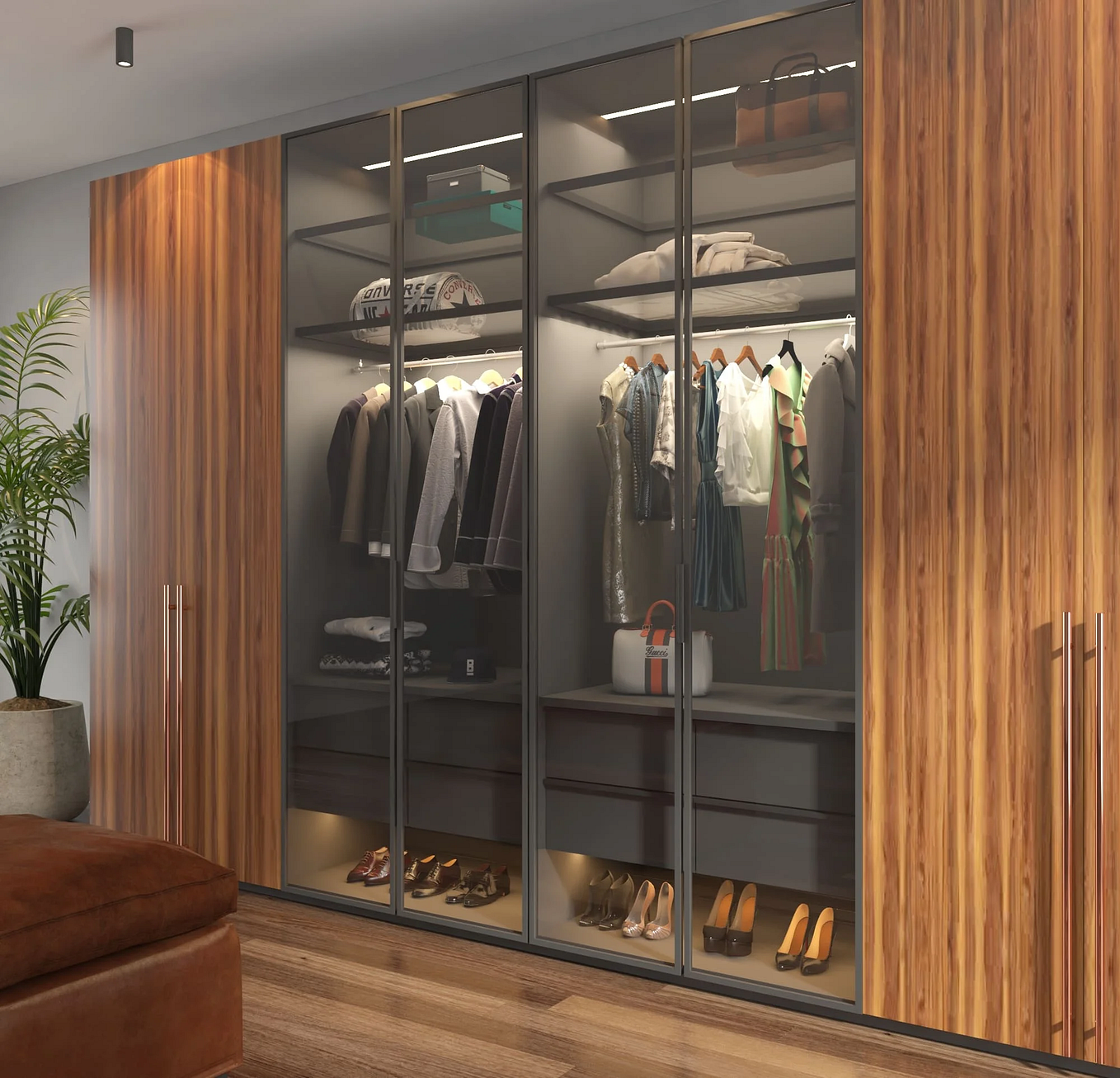 Get Inspired By Chic And Minimalist Modern Wardrobe Designs | by ...