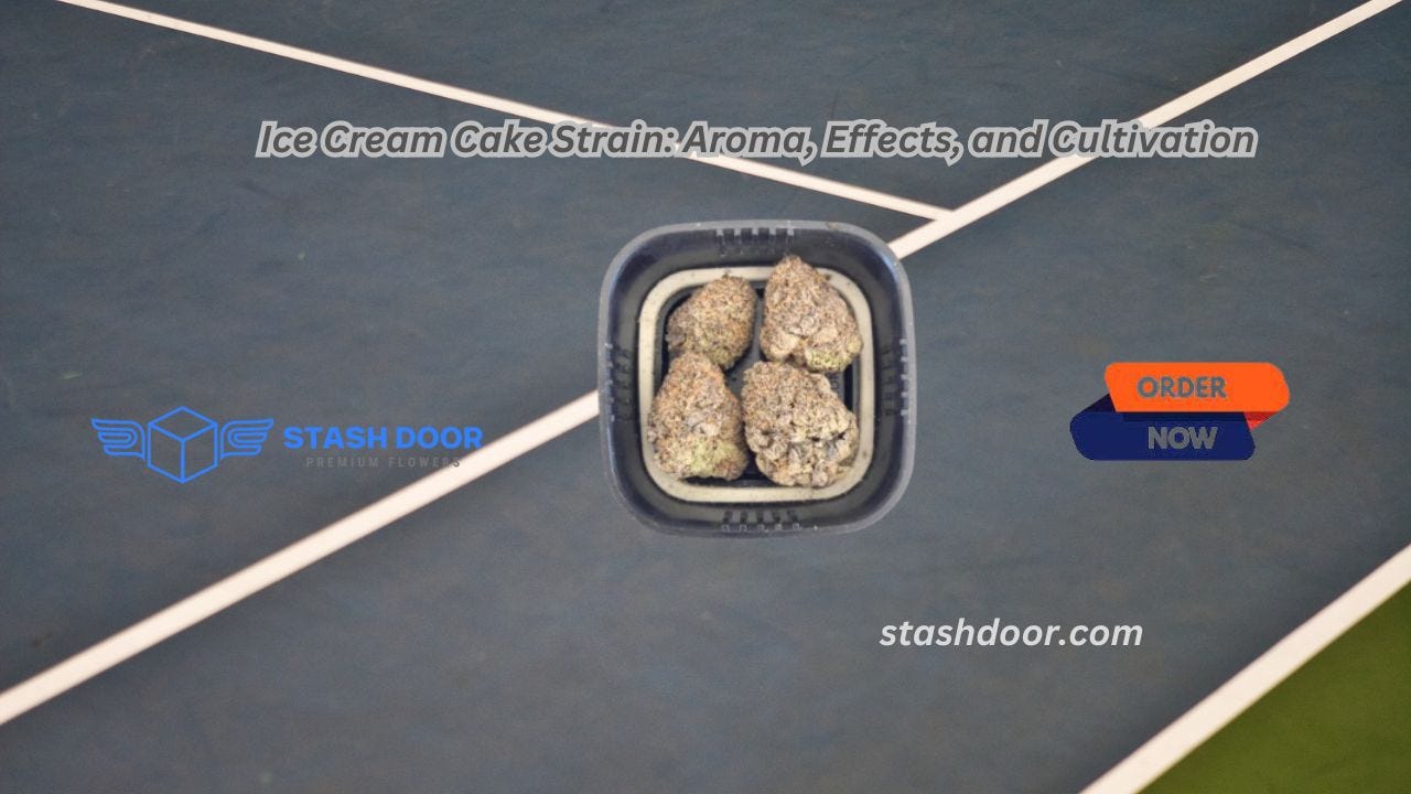 Dive into Decadence with Ice Cream Cake Weed from Stash Door | by Borde ...