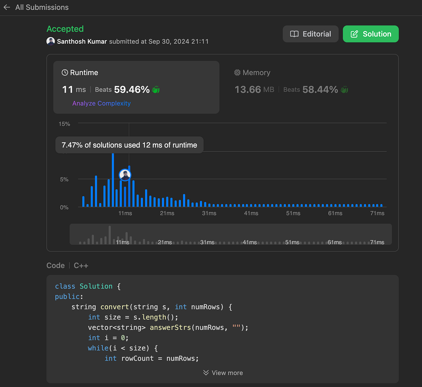 3304. Find the K-th Character in String Game I | by Santhosh Kumar | Problem Solving Series | Medium