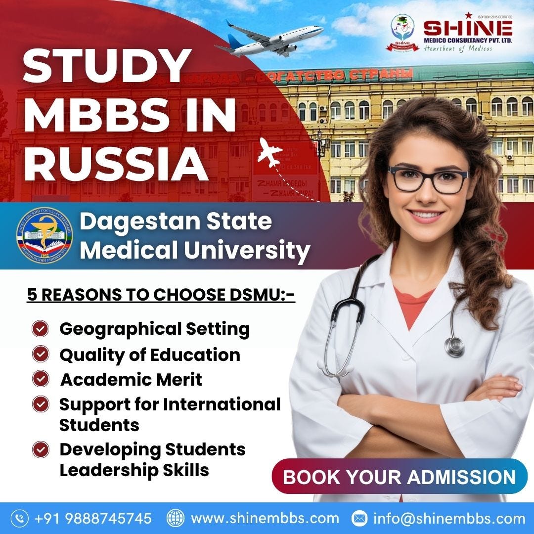 Study MBBS in Russia. Embarking on a journey to study MBBS in… | by shine mbbs111 | Apr, 2024 ...