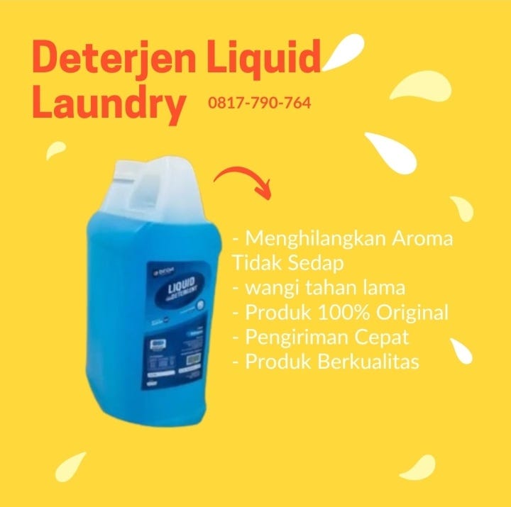 Deterjen Liquid Laundry Jakarta Tanah Abang Call 0817-790-764 Deskripsi ...