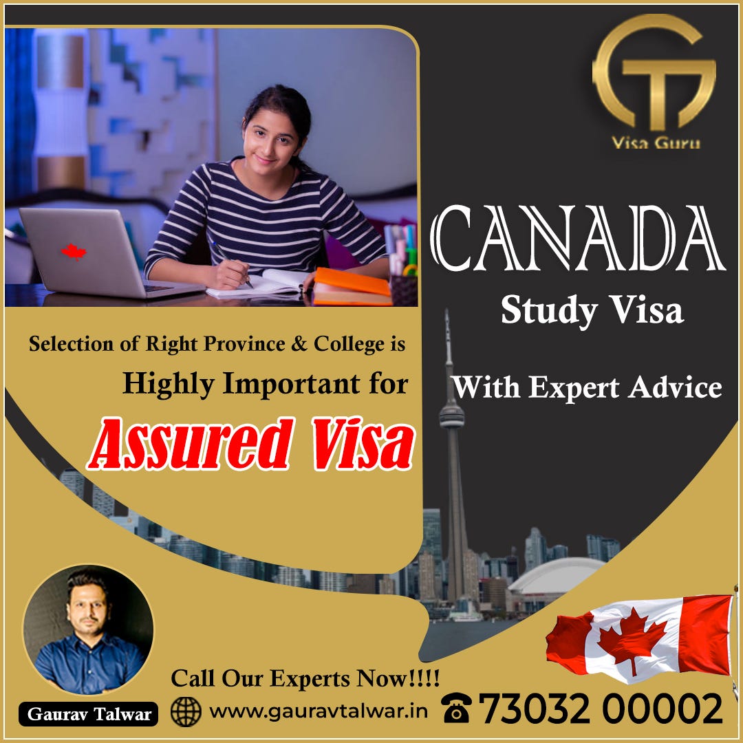 Canada Study Visa With Overall 6 Band IELTS / PTE Fast & Assured Visa ...