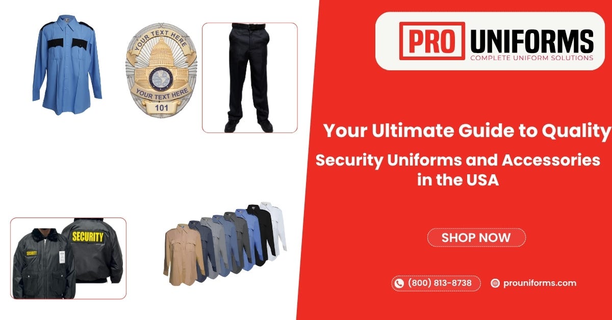 A Complete Guide to Security Guard Jackets, Uniforms, and Accessories ...