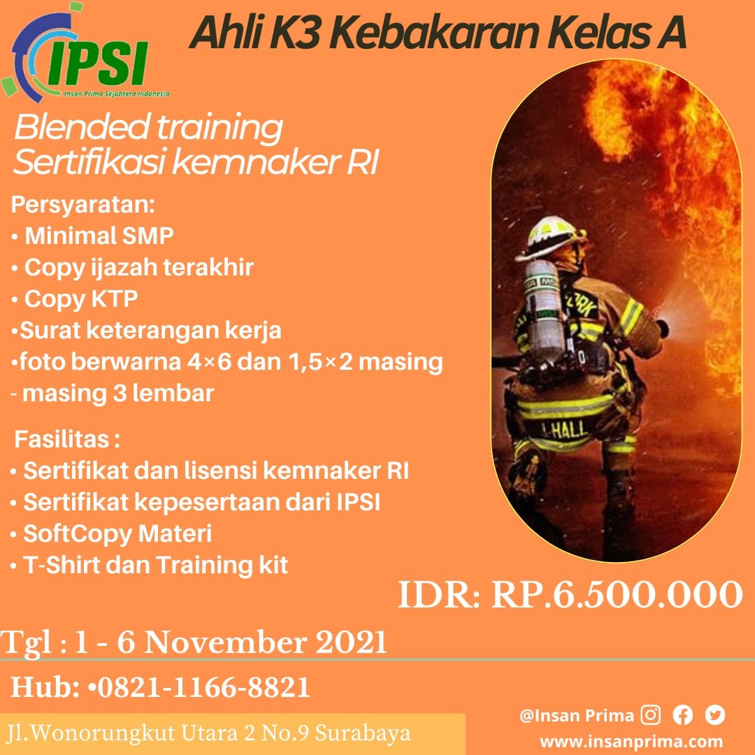 Pelatihan Ahli K3 Listrik - Pelatihan Ahli K3 Surabaya - Medium