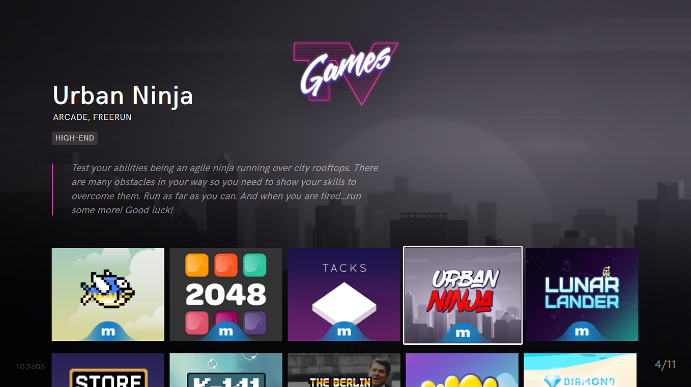 The 5 Best Games on Samsung Tizen Smart TV | by Petr Mazanec | Medium