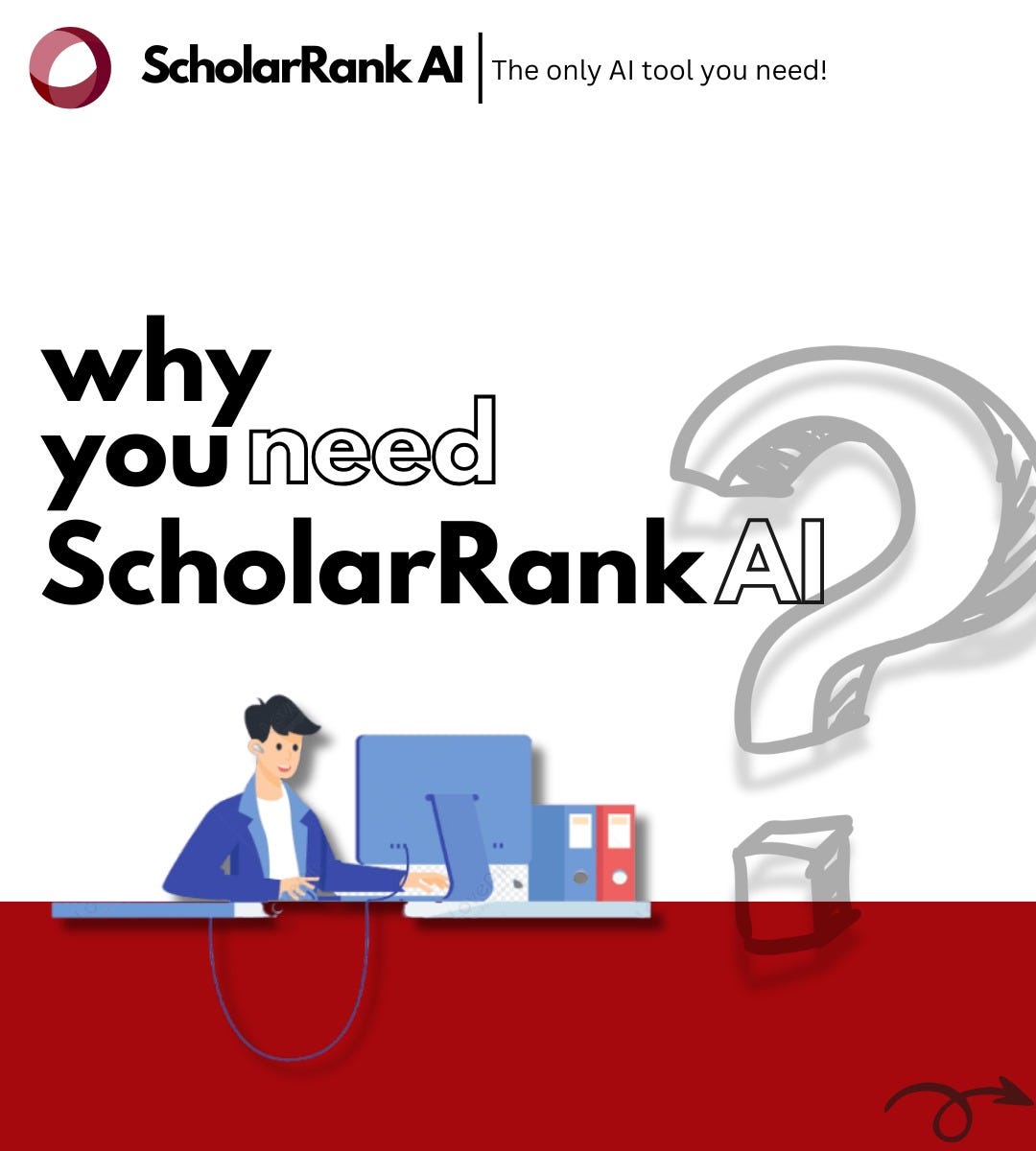 ScholarRank AI : The Only AI Tool You Need - Ayush Puruswani - Medium