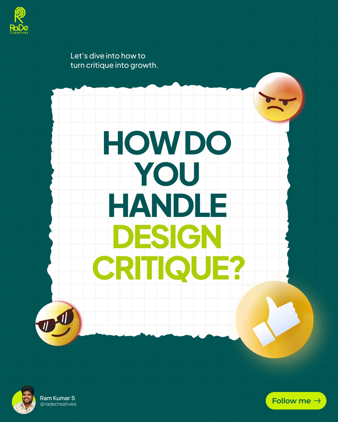 Don’t Fear the Spotlight: Sharing Your Designs on Social Media | by Ram ...