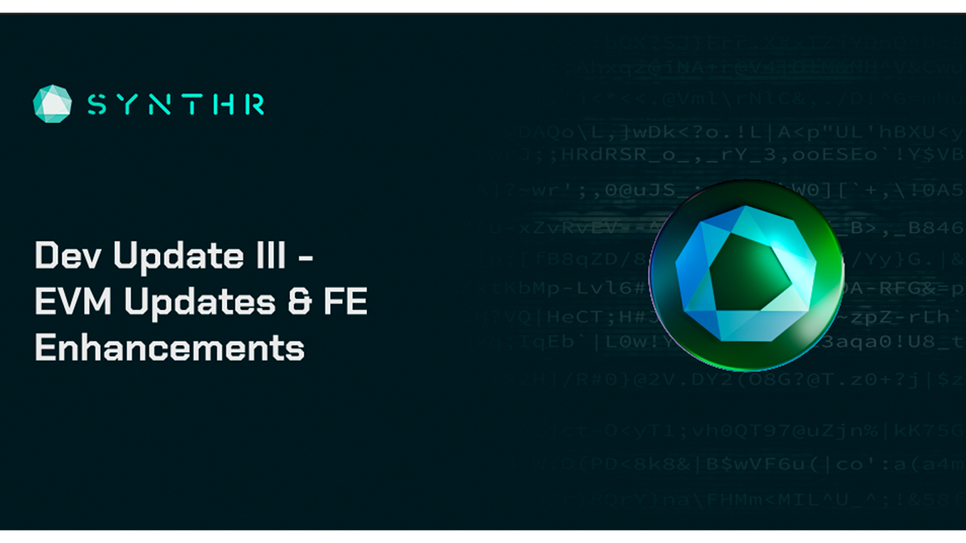 As SYNTHR works to bring you a seamless cross-chain asset trading ...