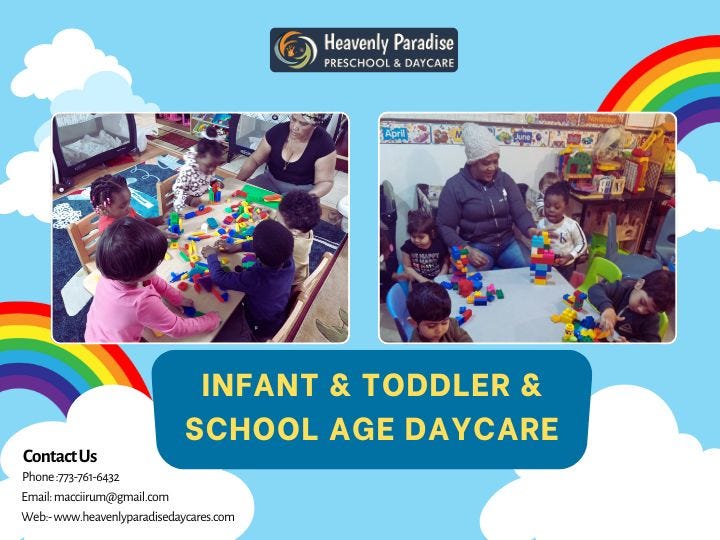 Daycare Day & Night - Heavenly Paradise Daycare - Medium