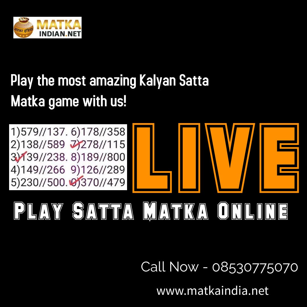 Get the Best Night Results with Satta Matka | by Indian Matka | Satta Matka | DP Boss | Medium