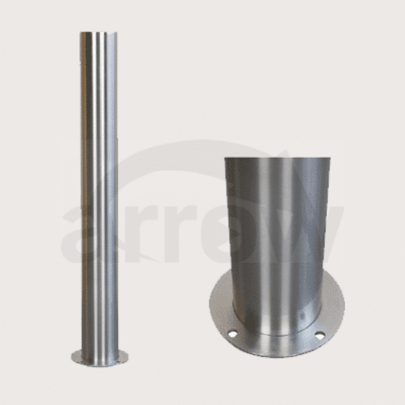 Guard Your Space with Style: Surface Mounted Stainless Steel Bollard ...