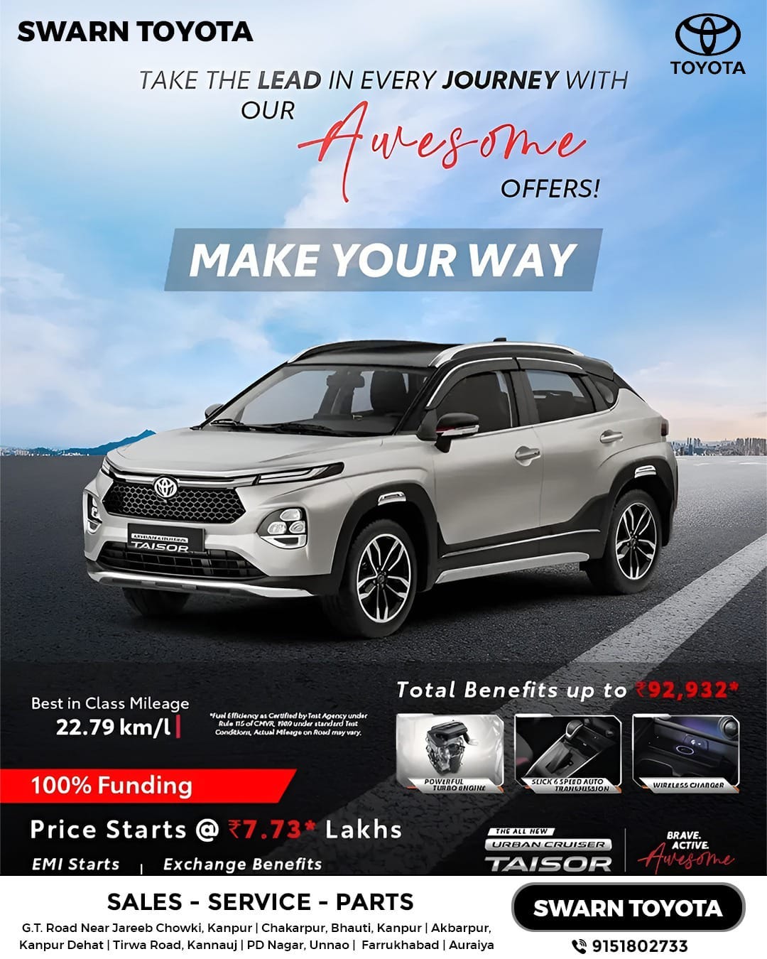 Swarn Toyota : Best Car Showroom in Kanpur | by MARKETING TECHNOLOGY ...