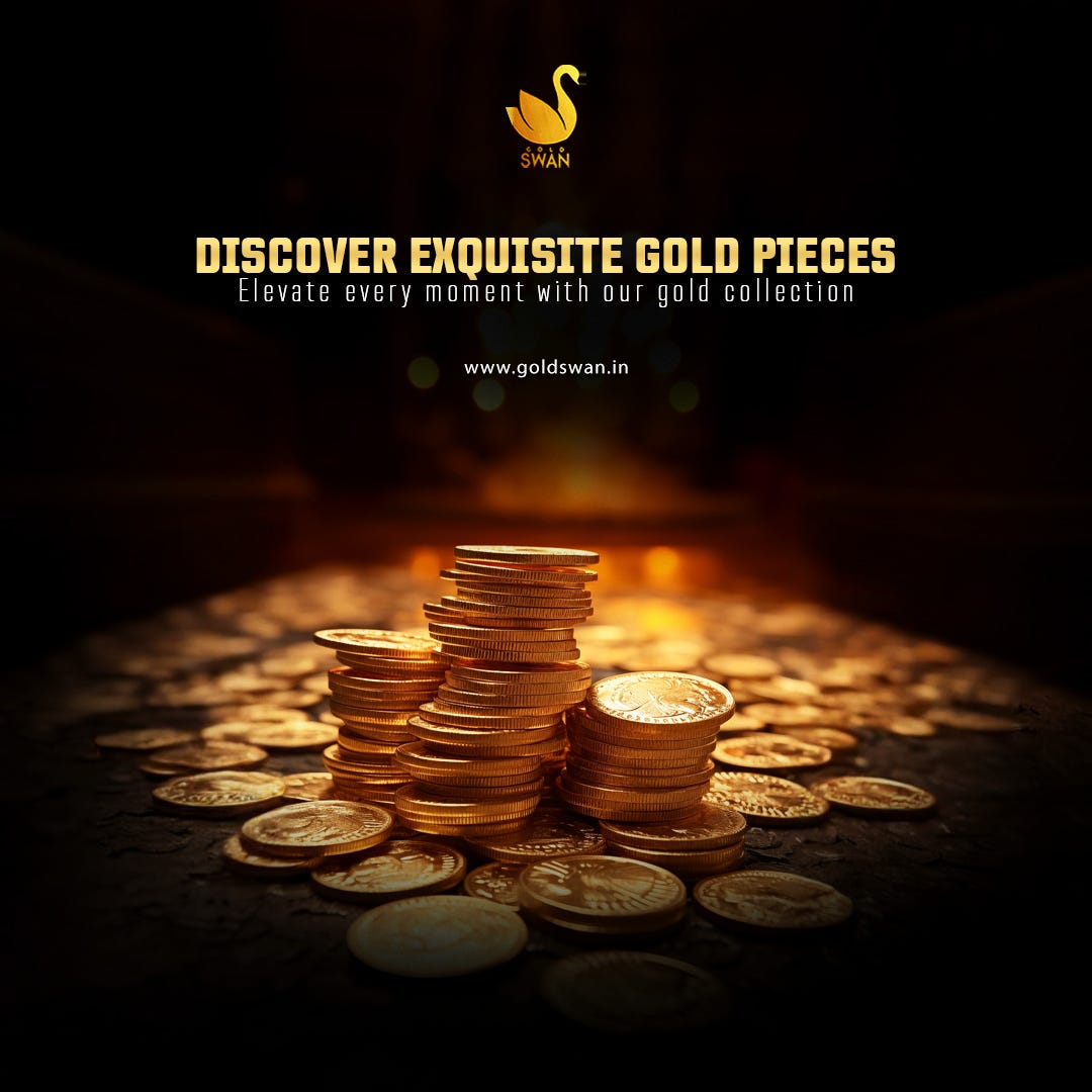 Dive into luxury with Gold Swan! - Gold Swan - Medium