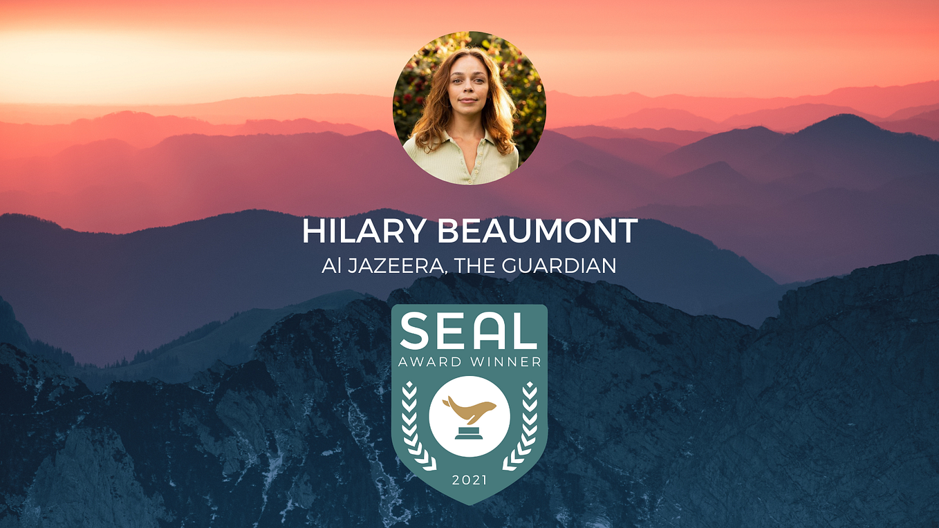 Rebecca Leber: SEAL Award Winner 2021 | by SEAL Awards | GreenReads ...