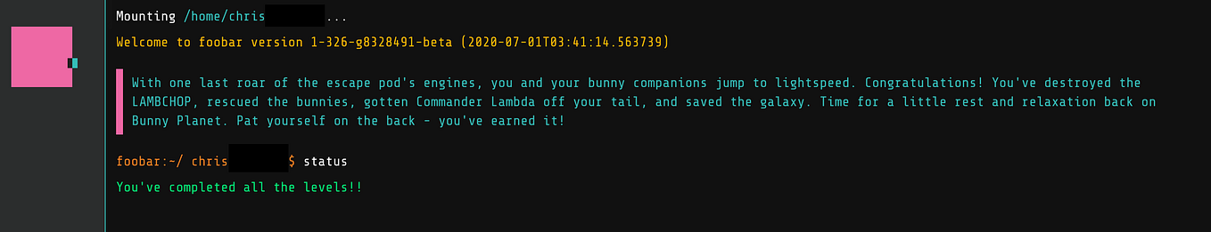 Google foobar as a self-taught developer Level 4 | by Chris | Medium