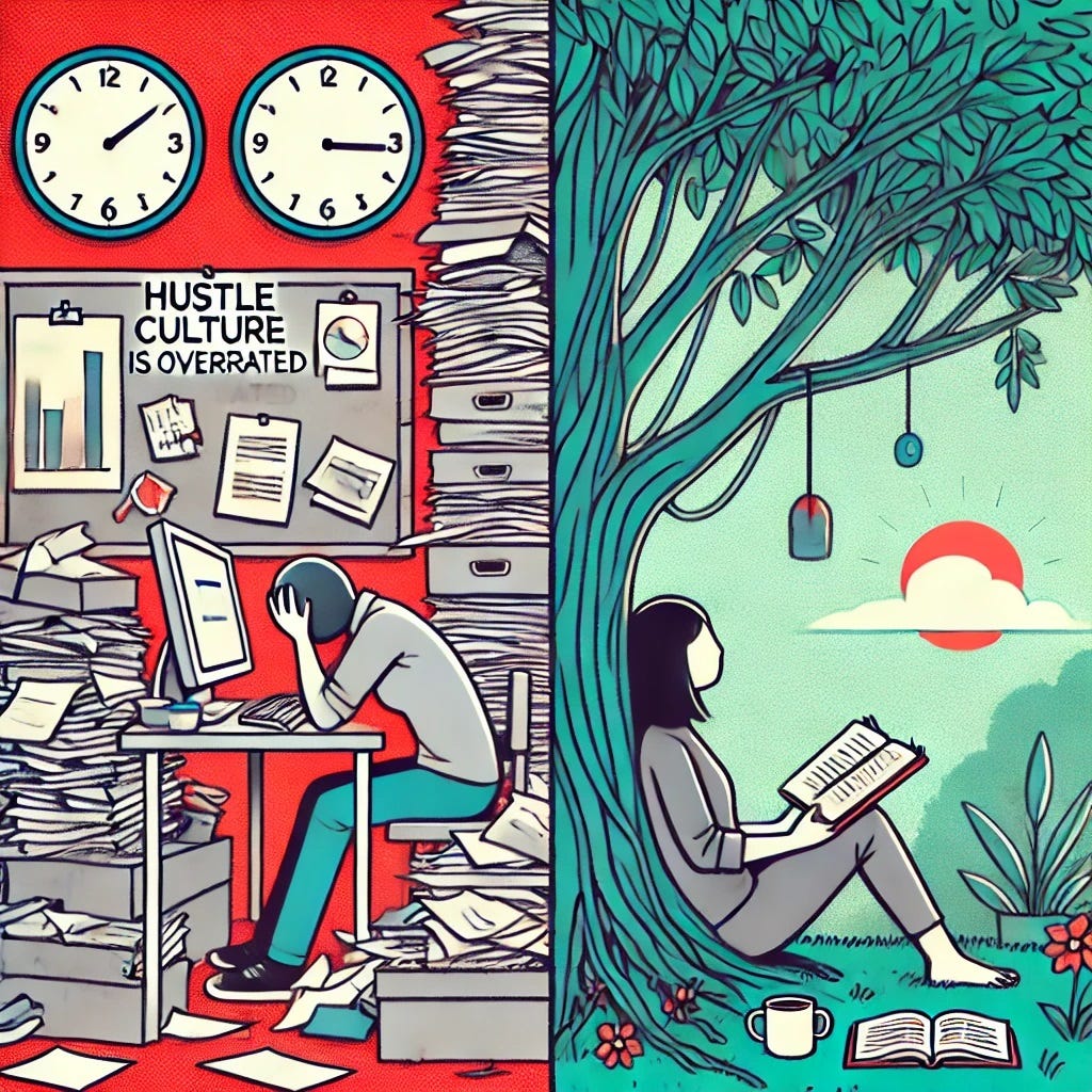 Hustle Culture vs. Slow Living: Finding Harmony in a Busy Life | by ...