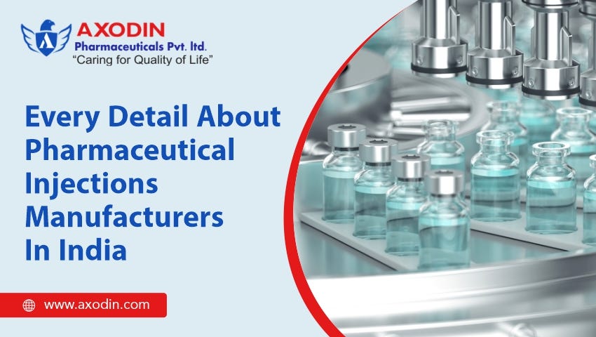 Pharmaceutical Injections Manufacturers | Axodin Pharmaceuticals ...