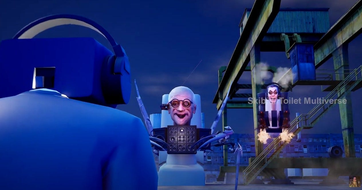 ‘Skibidi Toilet Multiverse’ — Upgraded G Man Boss vs Cameraman and ...