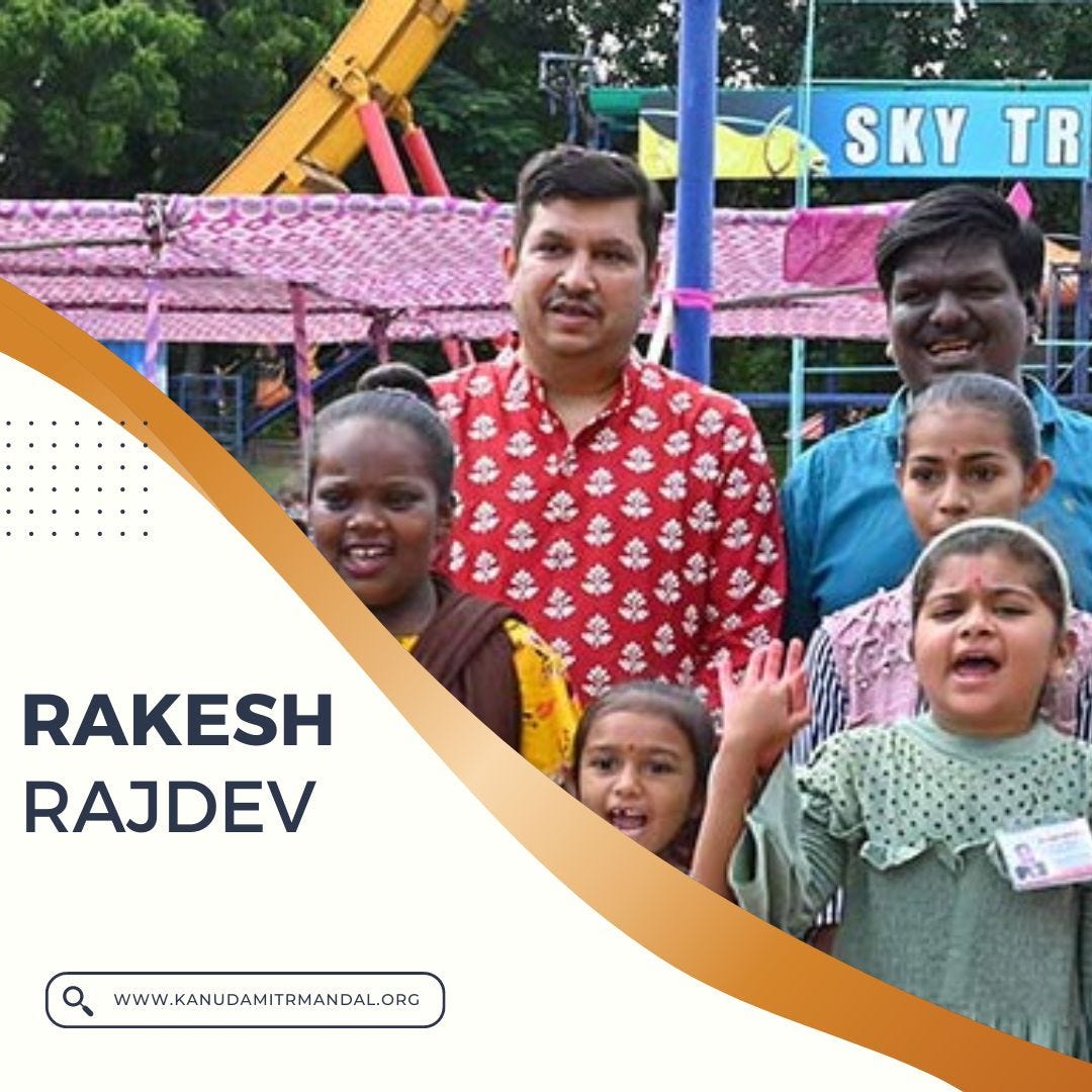 Rakesh Rajdev: Pioneering Progress through Kanudamitr Mandal - Rakesh ...