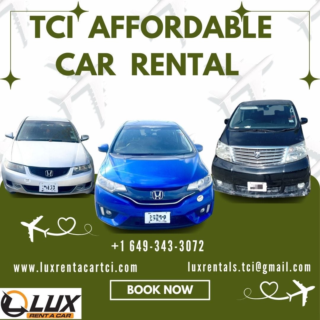 TCI Affordable Car Rental - Luxrentalcartci - Medium