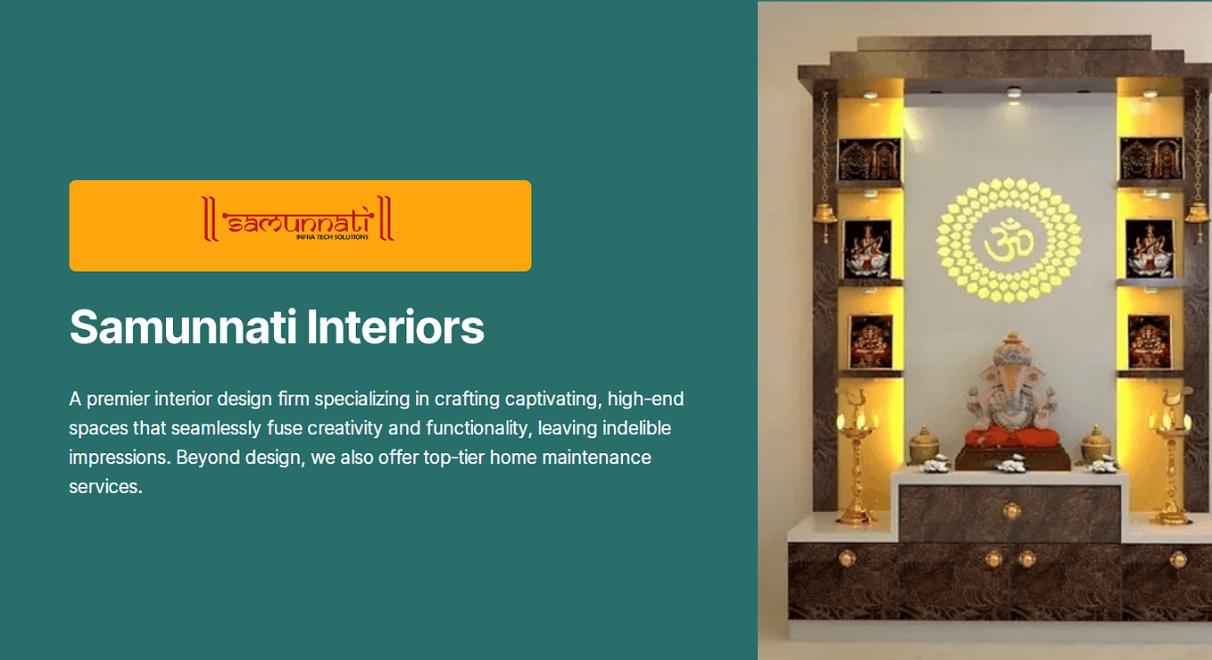 Samunnati Interiors. Samunnati Infratech Solutions is a… | by Samunnati ...