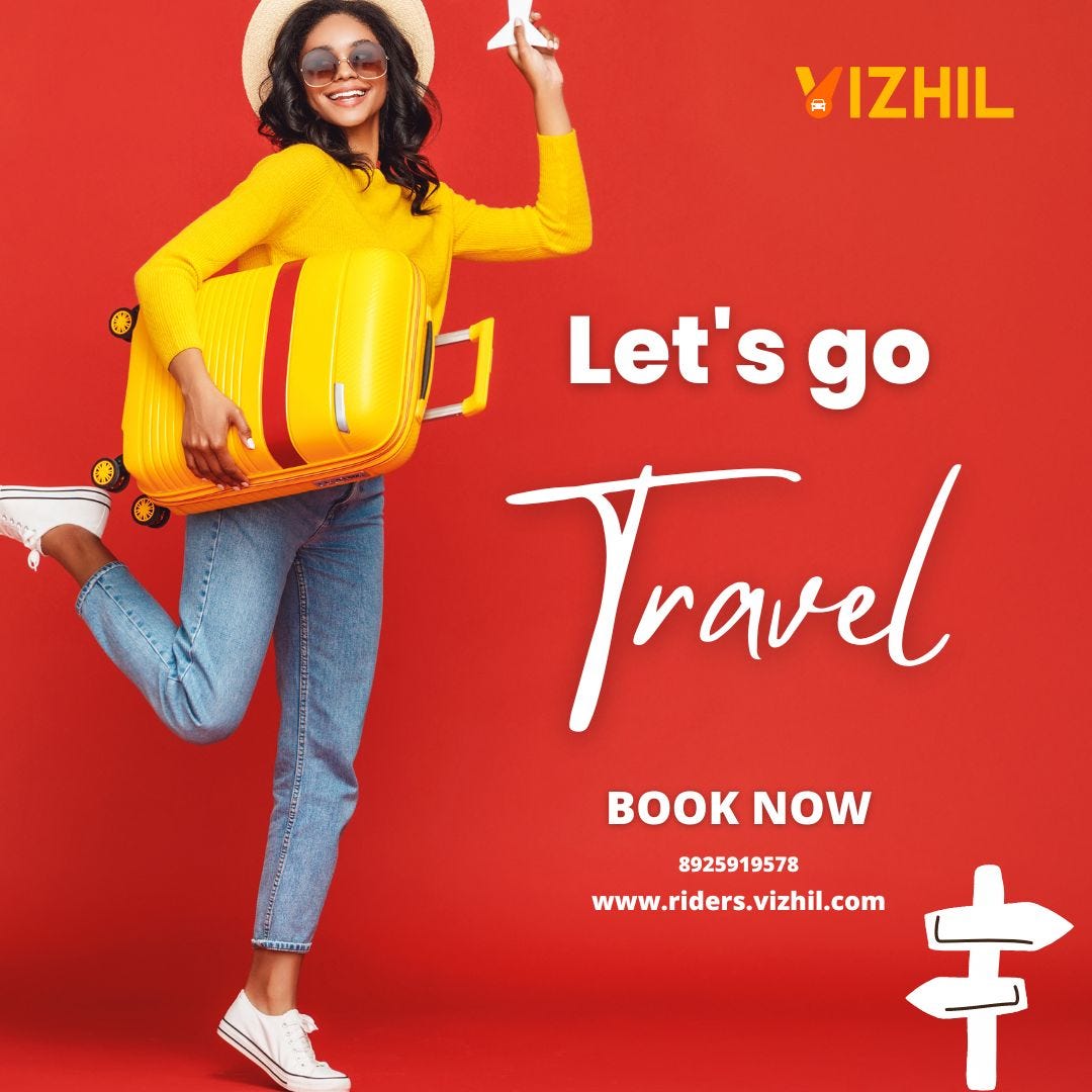 Vizhil Riders: Reliable One-Way Cab Booking in Tamil Nadu | by Vizhil ...