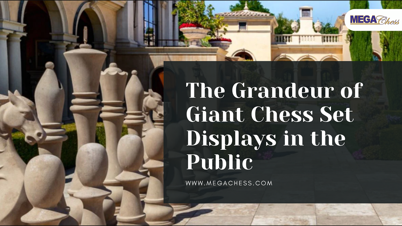 Check out MegaChess Giant Chess Set & beautify your outdoor space ...