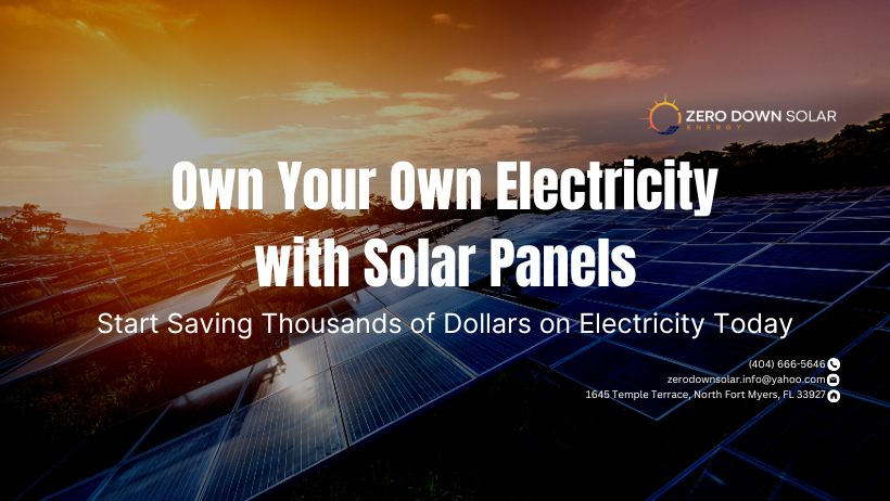 Zero Down Solar — Best Solar System Company - Zero Down Solar - Medium