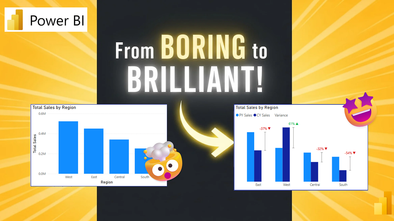 From Boring to Brilliant: Transforming Donut Charts in Power BI: Chap -1 | by aakash | Microsoft ...