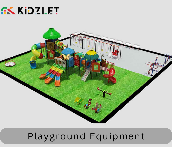 Outdoor Playground Equipment - Kidzlet Opengym - Medium