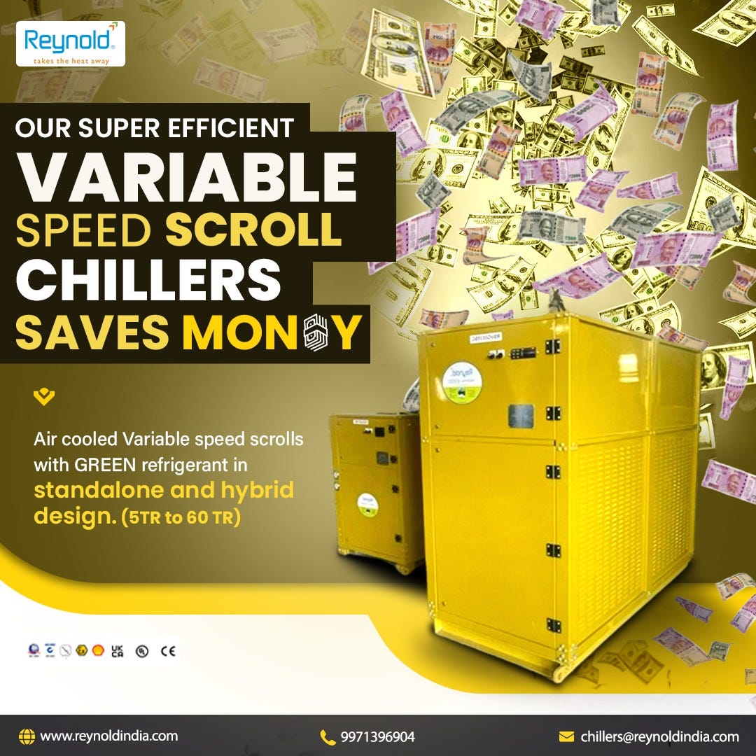 What is the function of air cooled chiller? | by Reynold India Pvt. Ltd ...