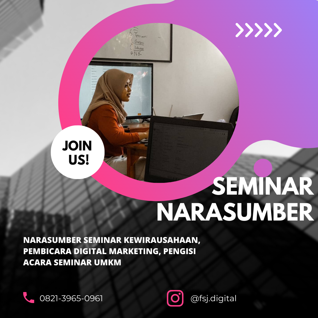 Narasumber Seminar Kewirausahaan di Sekolah Tinggi Manajemen ...