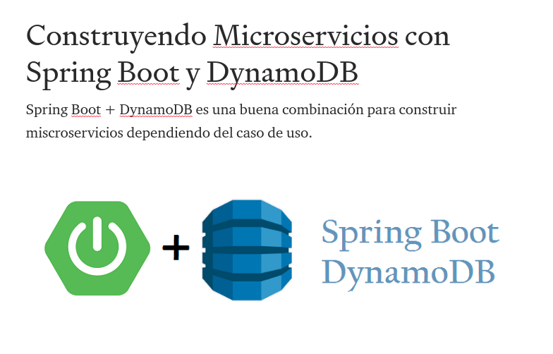 Construyendo Microservicios con Spring Boot y DynamoDB | by Cristhian C ...