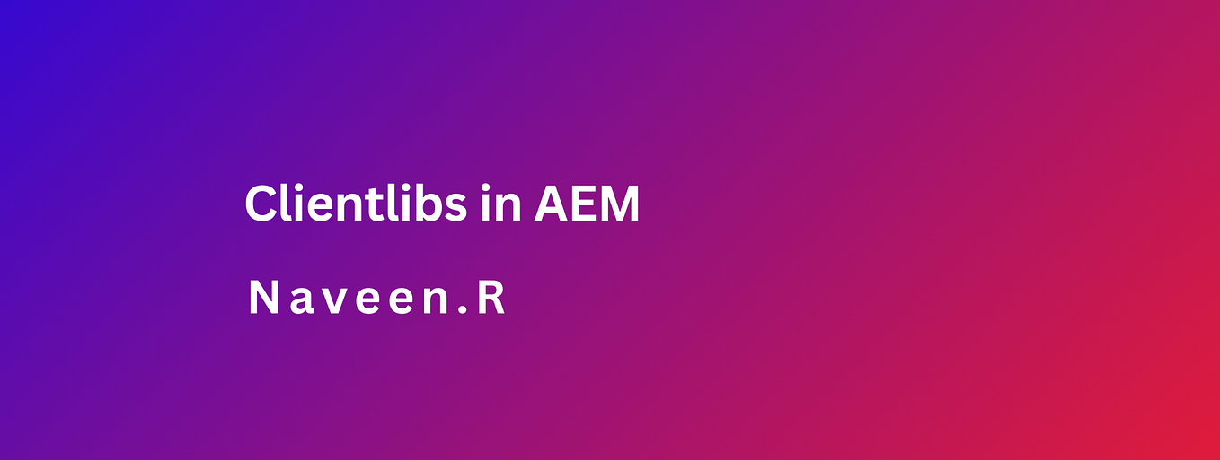 AEM Sling Servlet Complete Guide. After reading this Article, You should… | by Naveen Rapelly ...