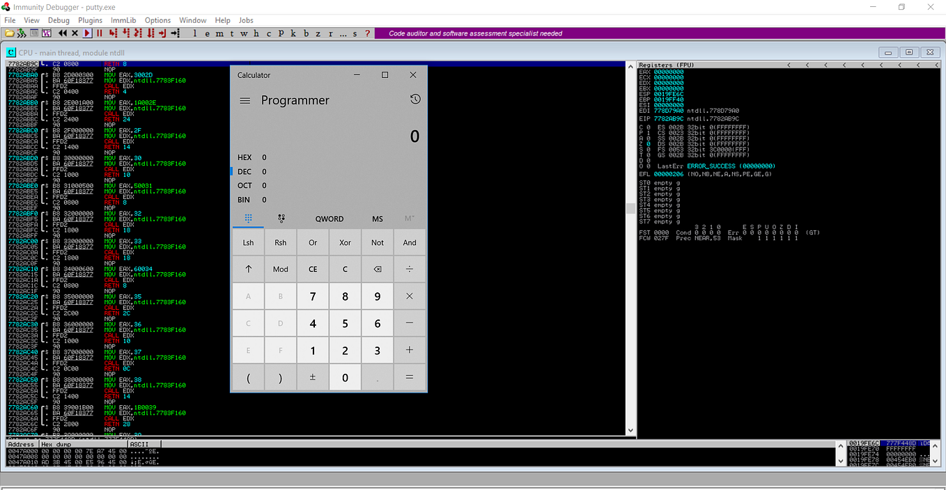 Free-Float FTP : Pop calc.exe via Stack Overflow. | by Coding_Karma | Medium