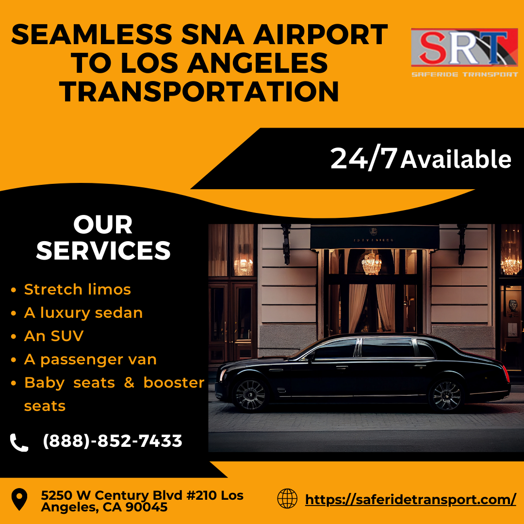 Enjoy An Elegant Ride With Orange County Luxury Cars Services - Saferide Transport - Medium