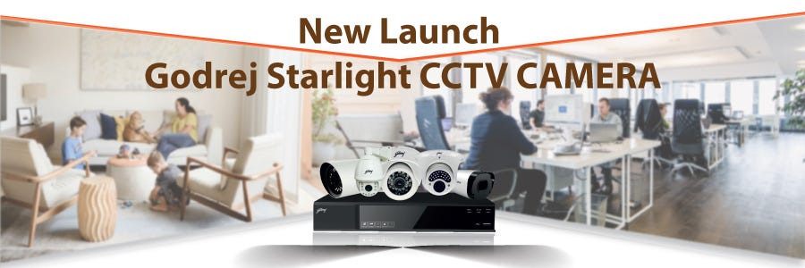 Godrej CCTV Cameras- A New Fad In The Tech Market | by Securitykart ...
