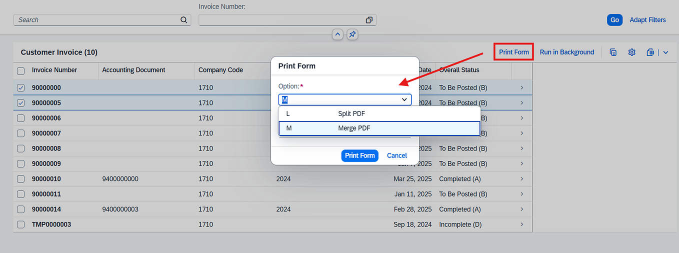 [sap Public Cloud]working With Adobe Service And Custom Form Template Part 4 Print Flexibility