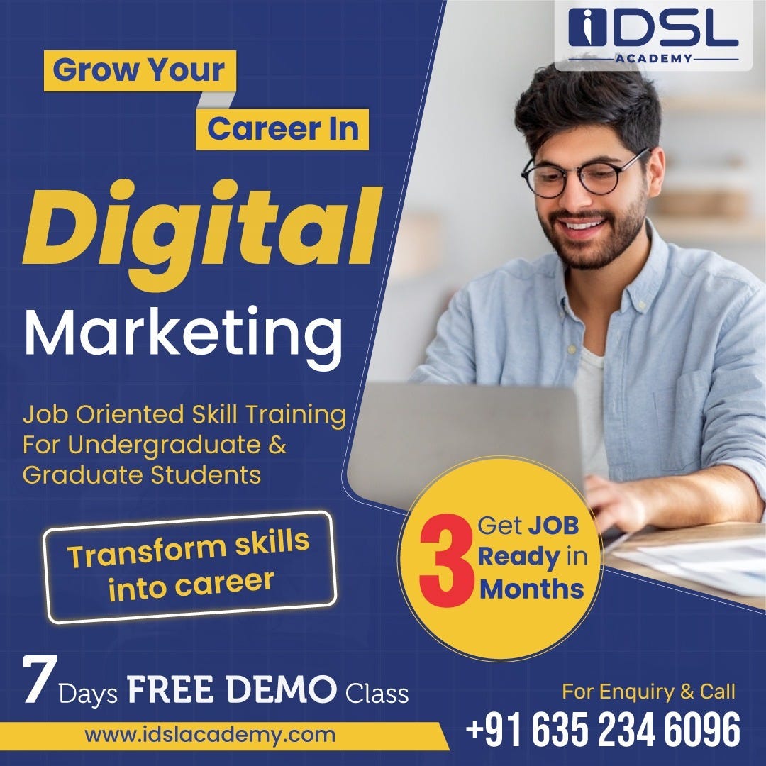 Exploring Digital Marketing Courses in Ahmedabad: A Spotlight on IDSL ...