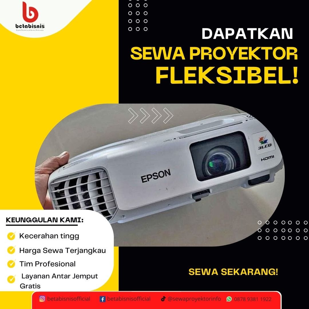 Sewa Proyektor, Nikmati Layar Lebar dan Gambar Tajam untuk Presentasi ...