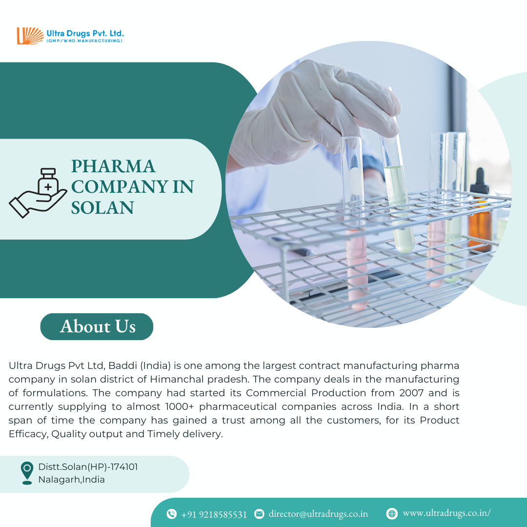 Third-Party Manufacturing in Baddi: Revolutionizing Pharmaceutical ...