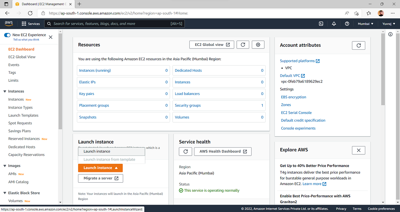 How to use AWS EFS with Multiple EC2 instances | by Yuvrajbaser | Medium