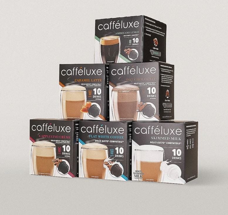 Coffee milk pods at Jomad Coffee - Jomadcoffeeuk - Medium