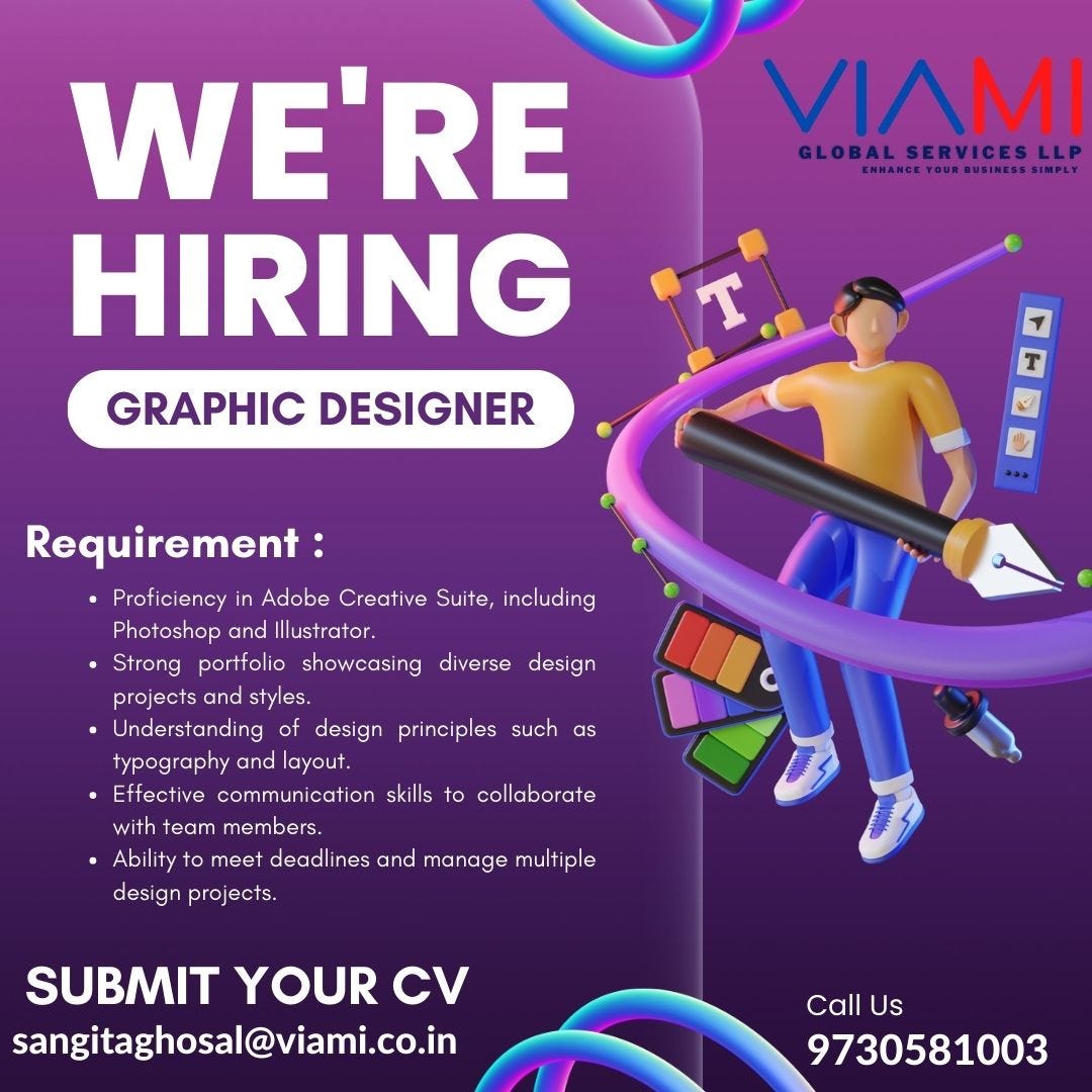 We Are Hiring UI & UX Designer - Viami_Global - Medium